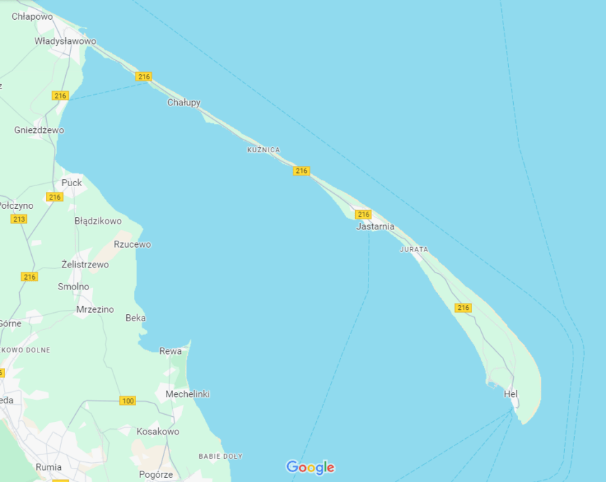 Poloostrov Hel, Polsko – zajímavá místa, ubytování, pláž, zajímavosti ...